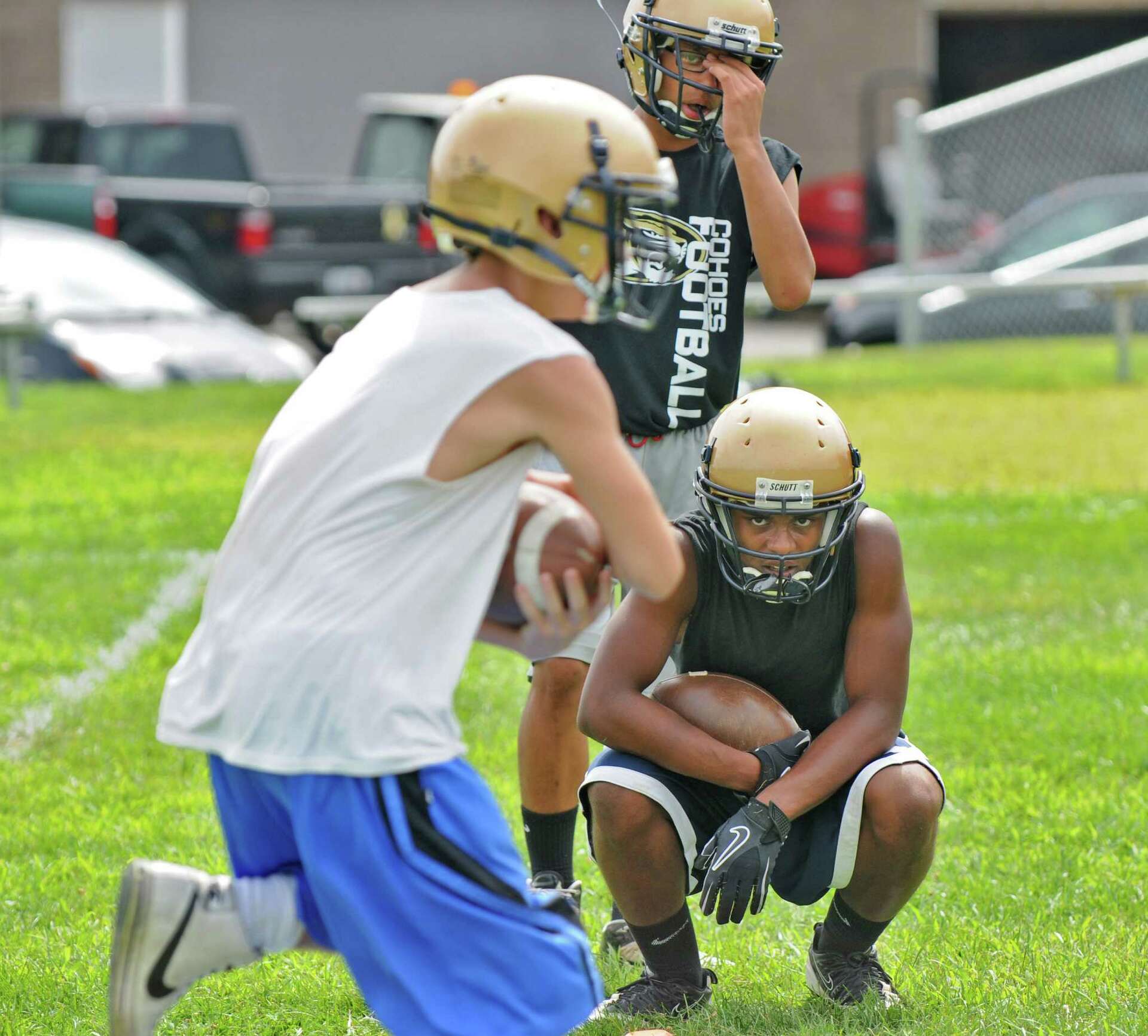 Photos: Practices begin for 2012 high school football season