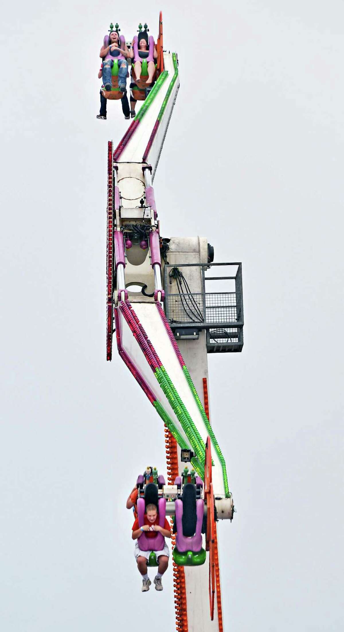 Getting up to speed on fair's most exciting ride