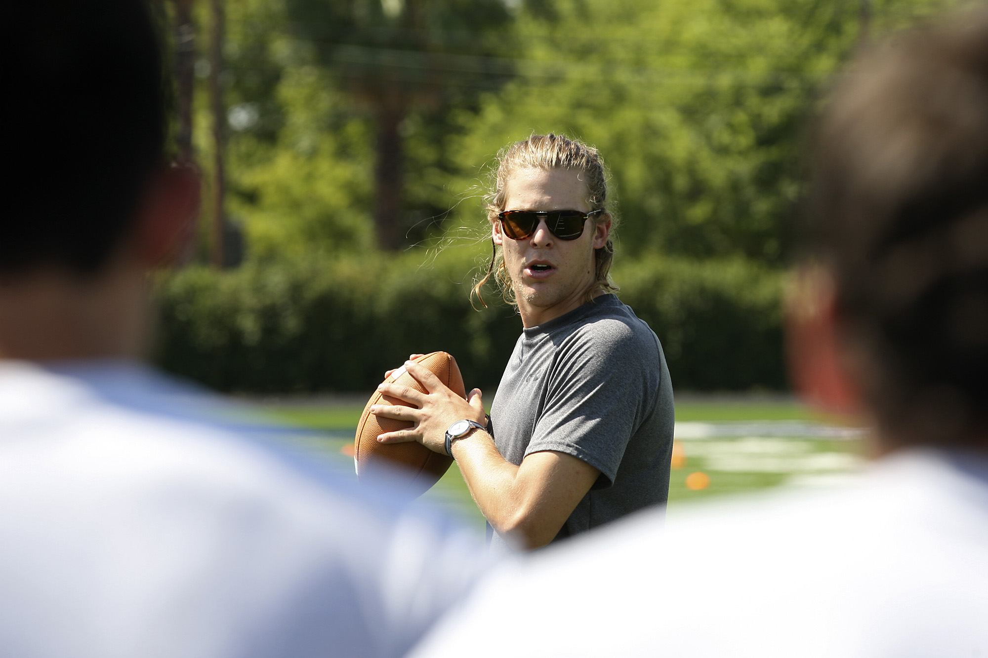 Vizza redirects his passing passion