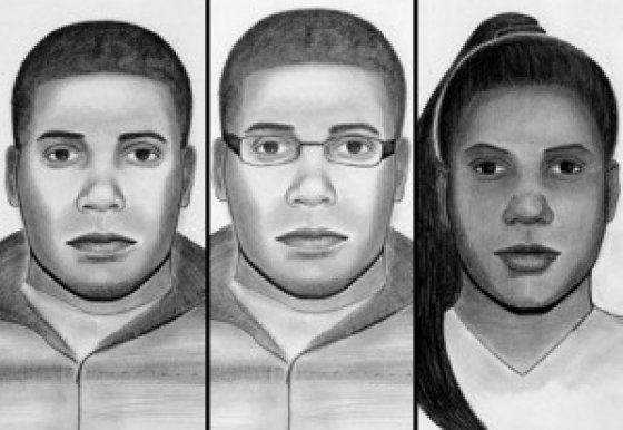 Sketches of suspects in boy's killing