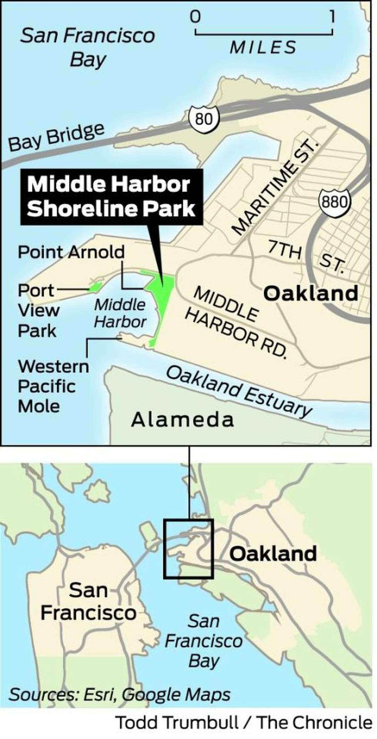 Middle Harbor Shoreline Park, Oakland
