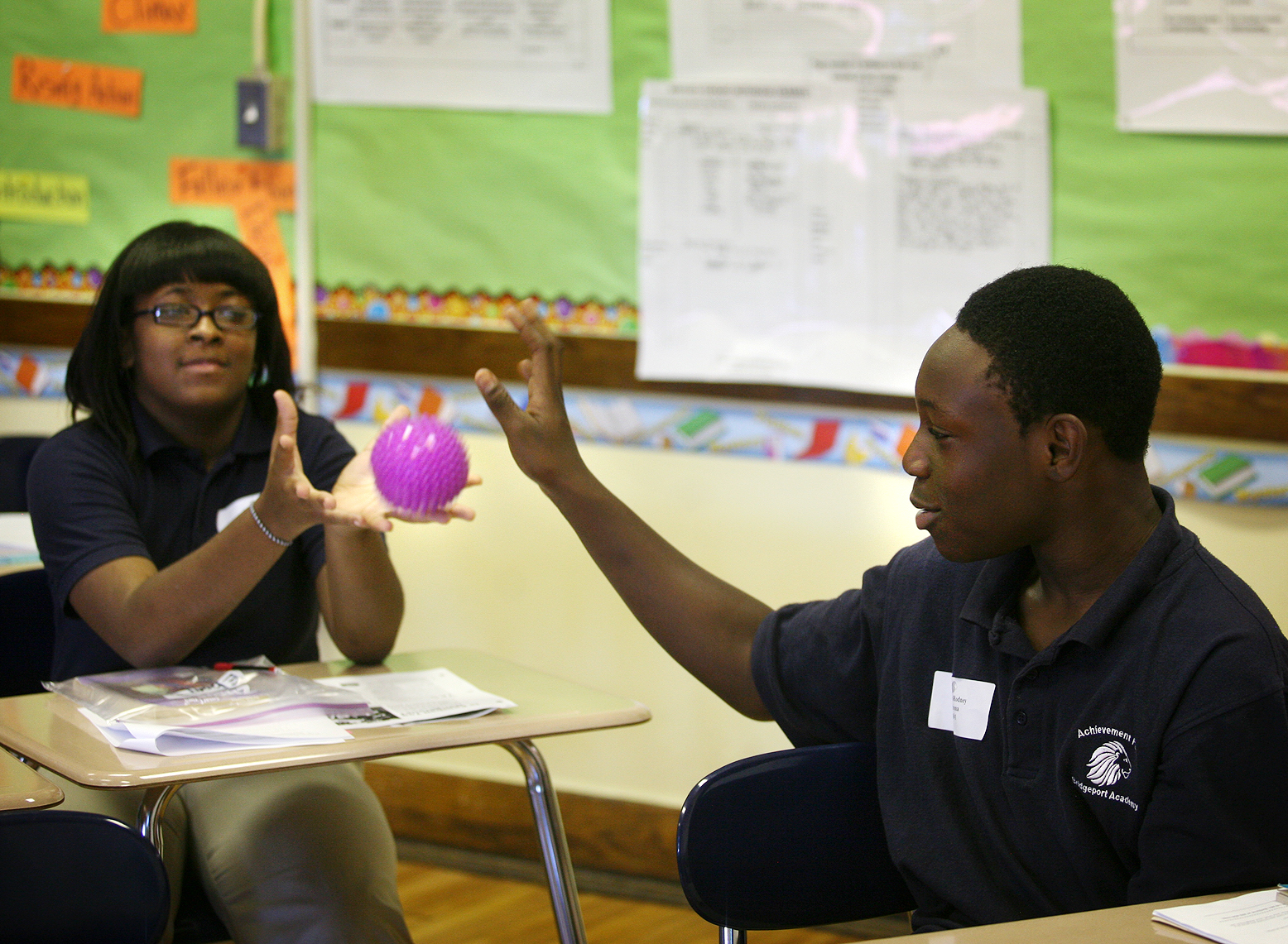 First day of school at Achievement First
