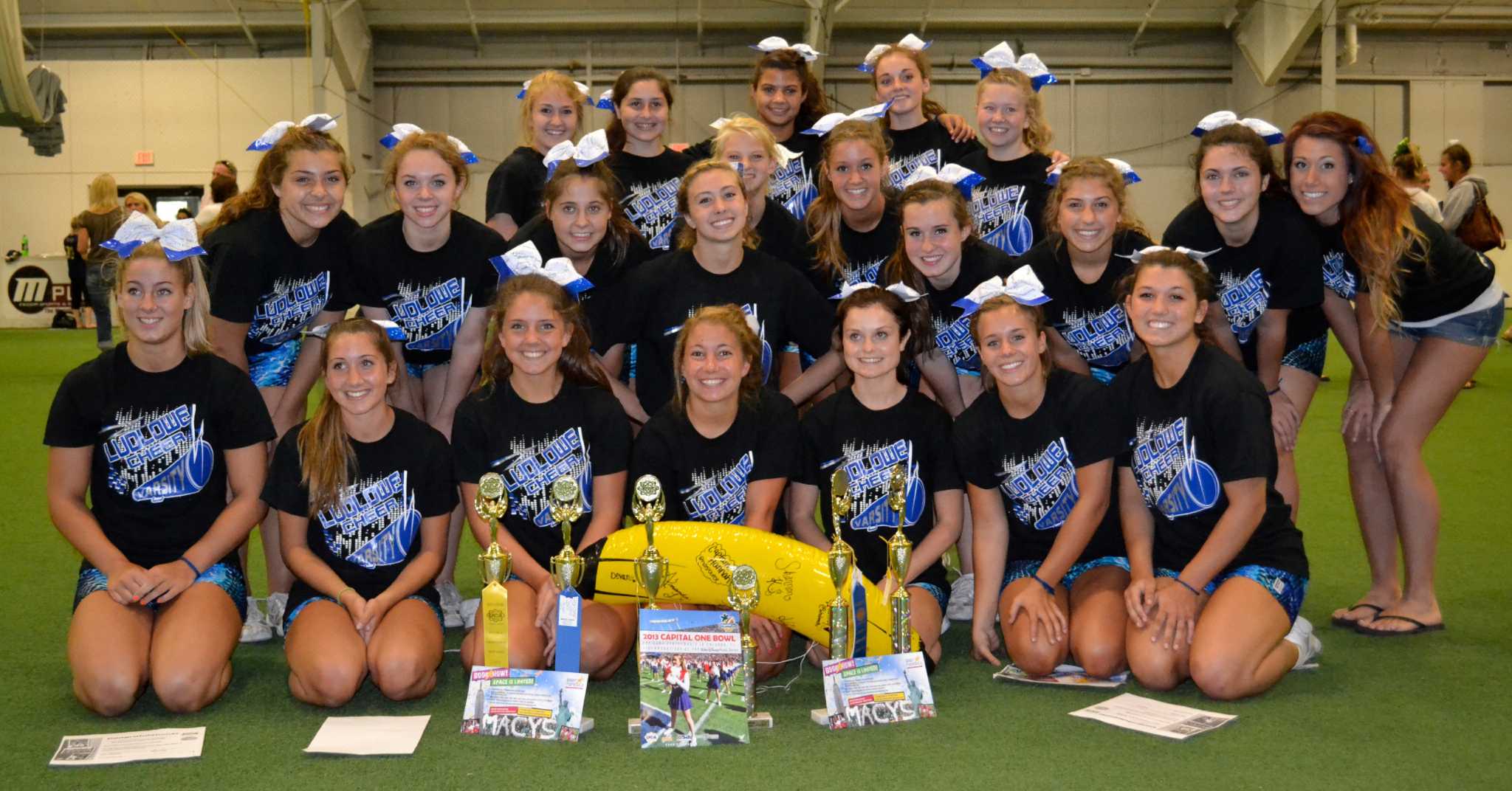 Ludlowe cheerleading team something to cheer about