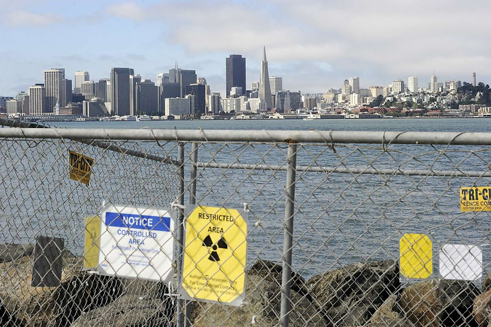 Radiation worries on Treasure Island