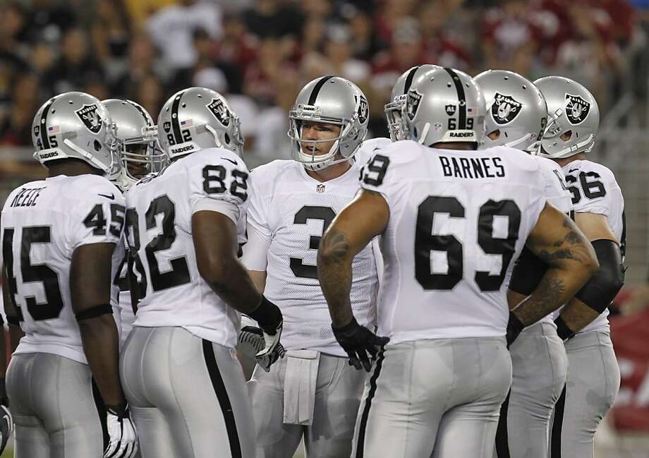 Raiders’ starters look shaky in Arizona - SFGate