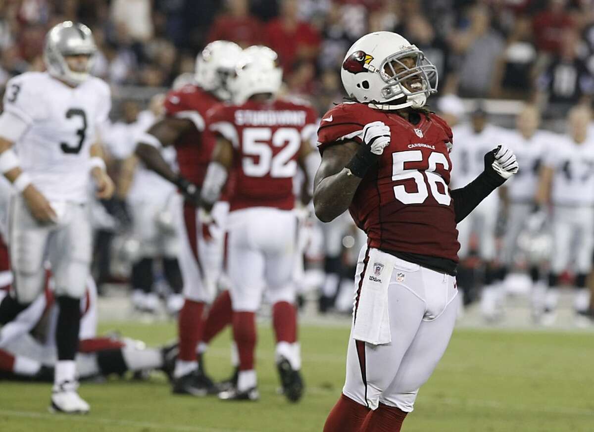 Raiders' starters look shaky in Arizona