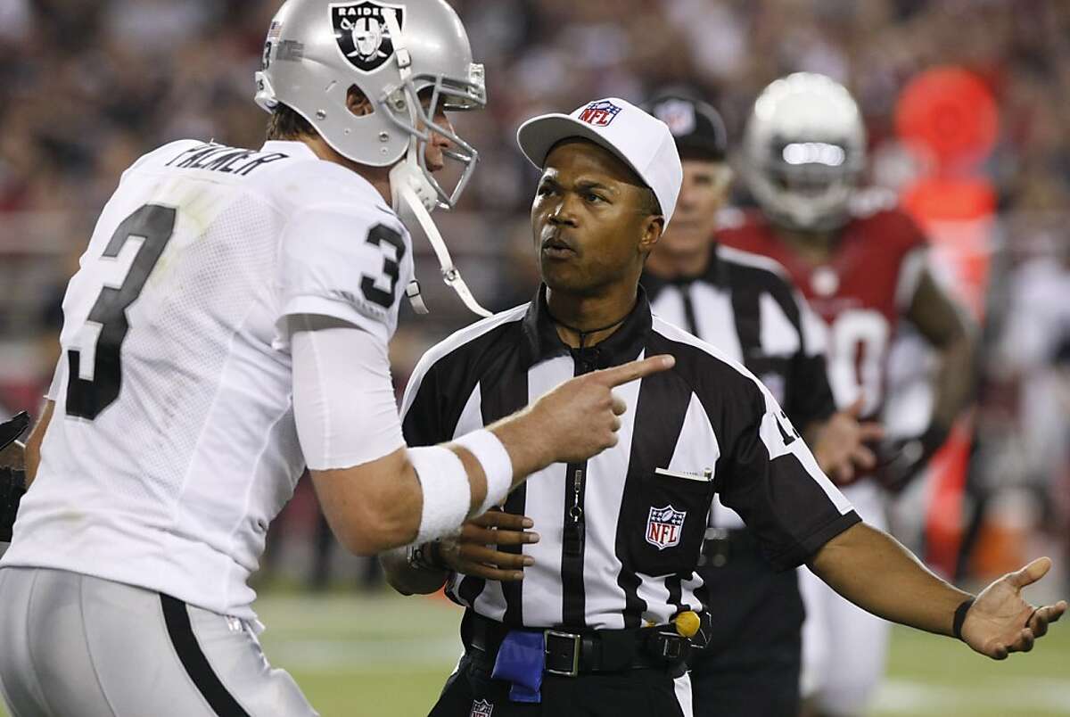 Raiders' starters look shaky in Arizona