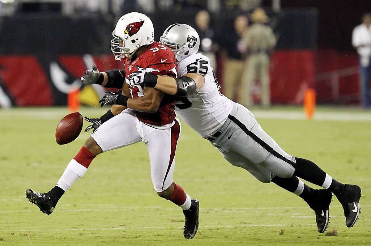 Raiders' starters look shaky in Arizona