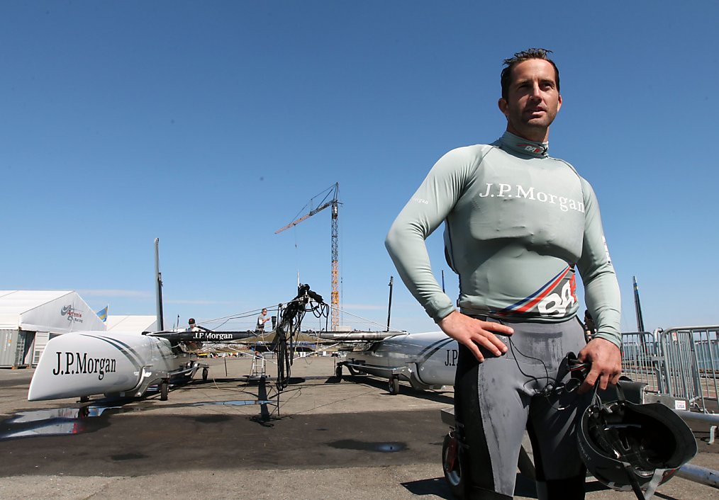 Gold medal sailor adjusts for America's Cup
