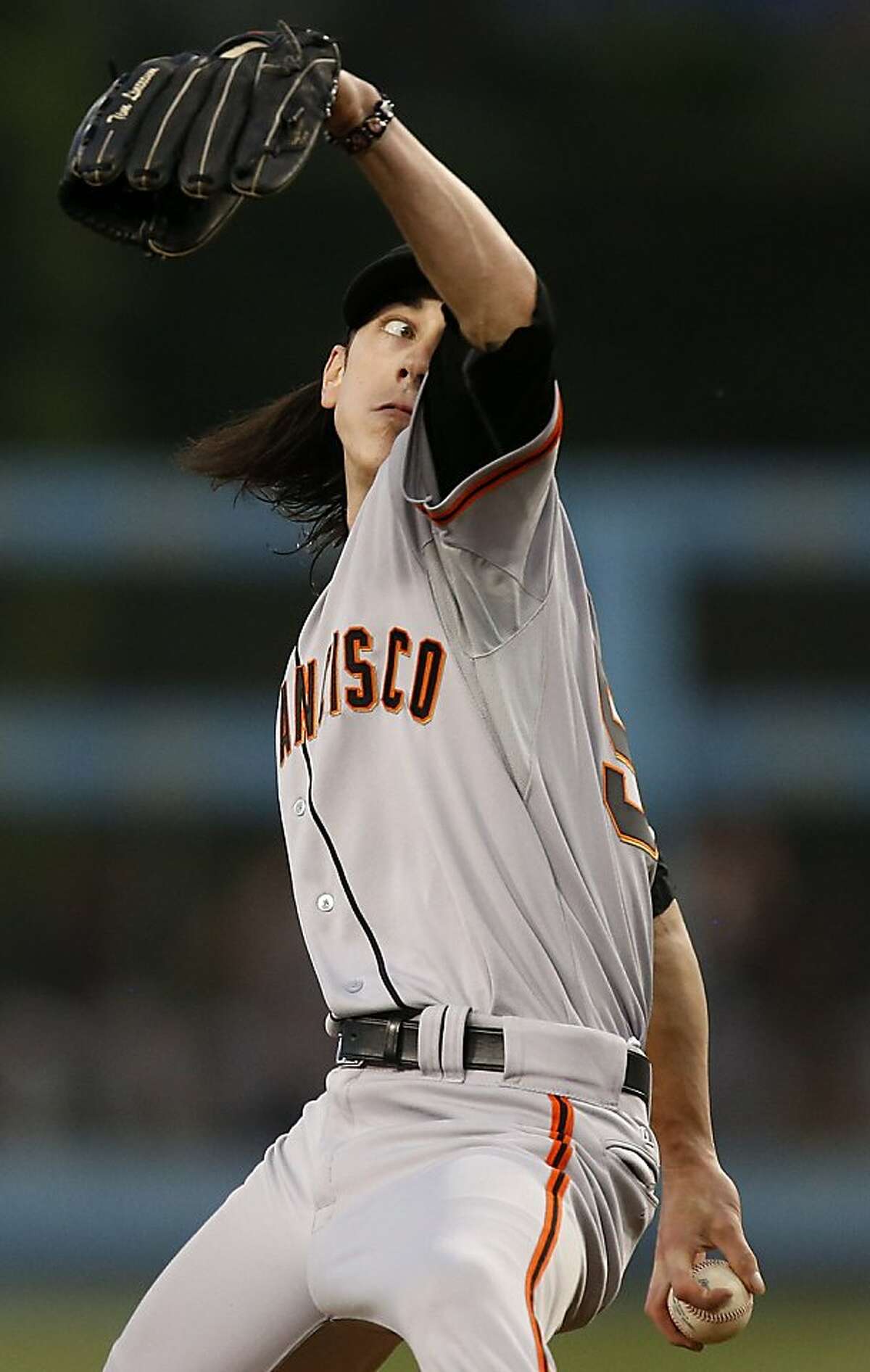 SF Giants, Tim Lincecum beat Dodgers