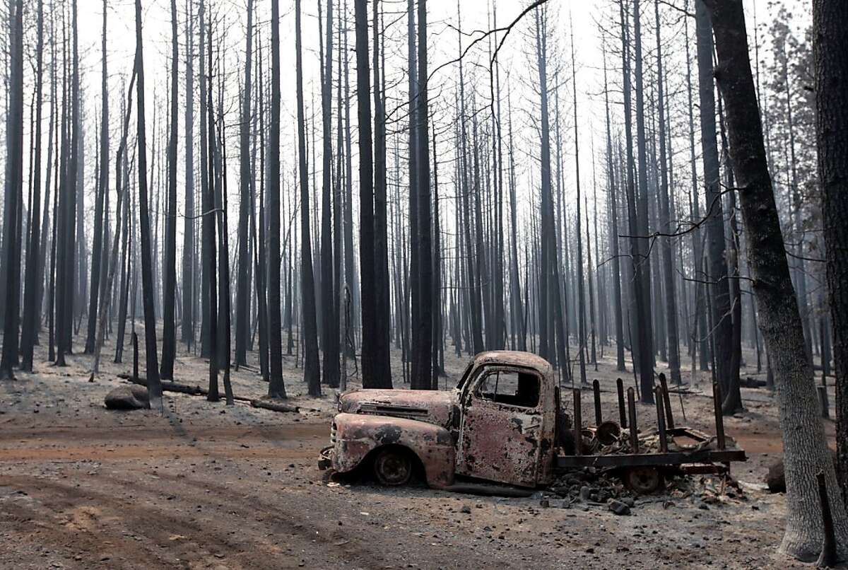Northern California fire destroys 50 buildings