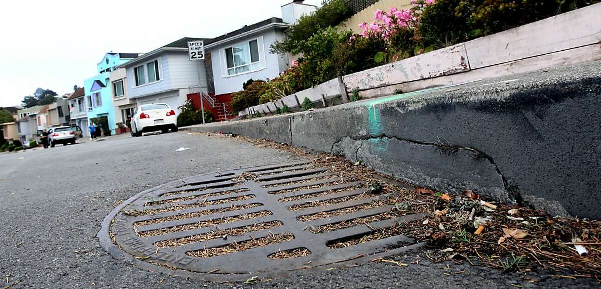 Chronicle Watch: Plugged drains create roadway waterslide