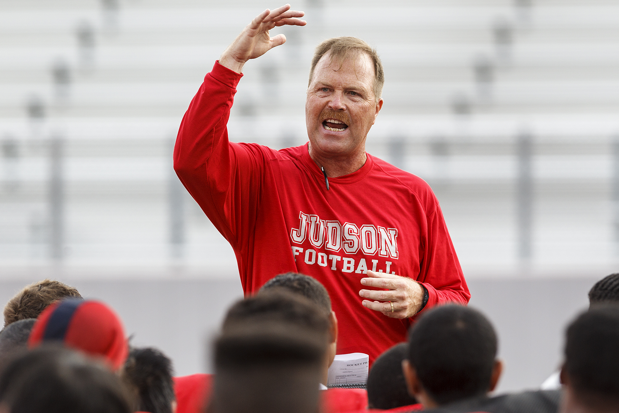 Judson embraces change at the top