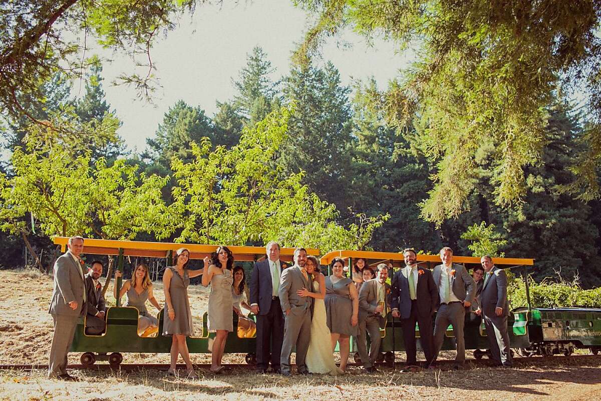 Train delay leads to pair's wedding day