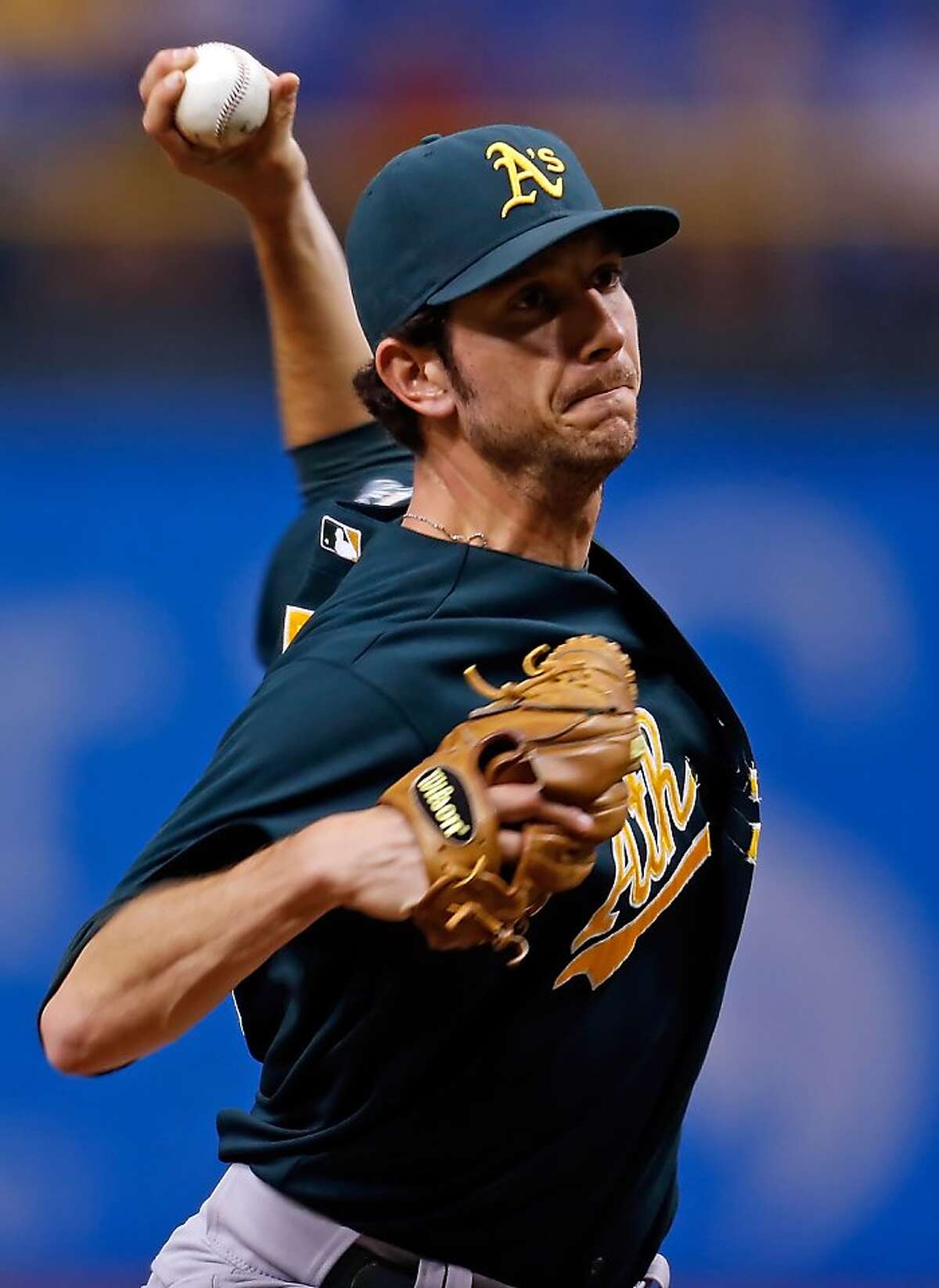 A's Ross sent down after shaky start