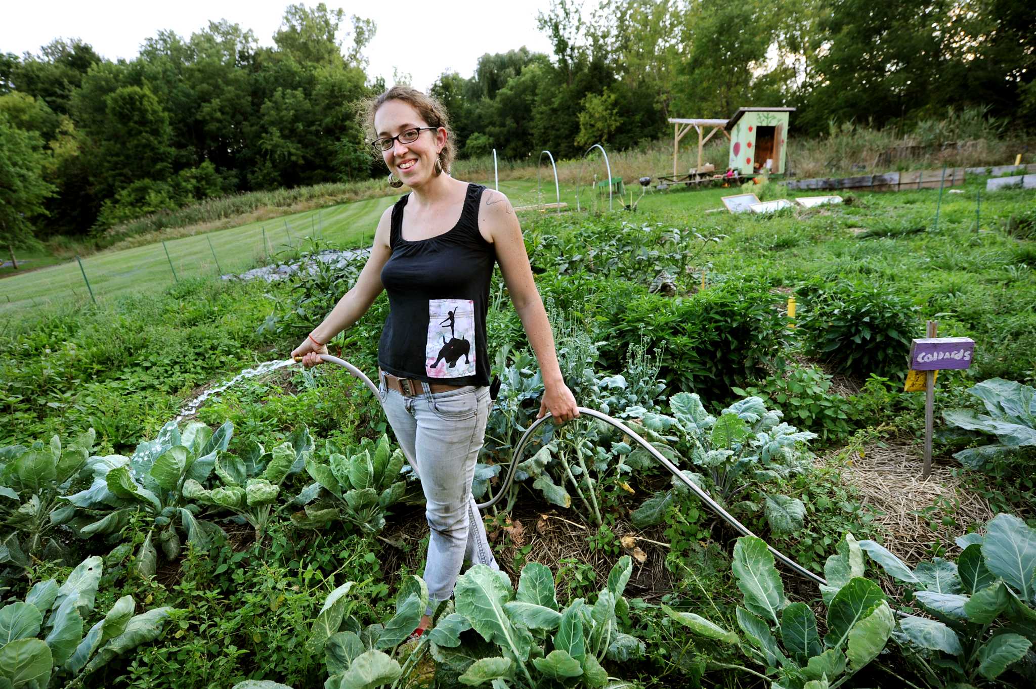 They get a flavor for the garden
