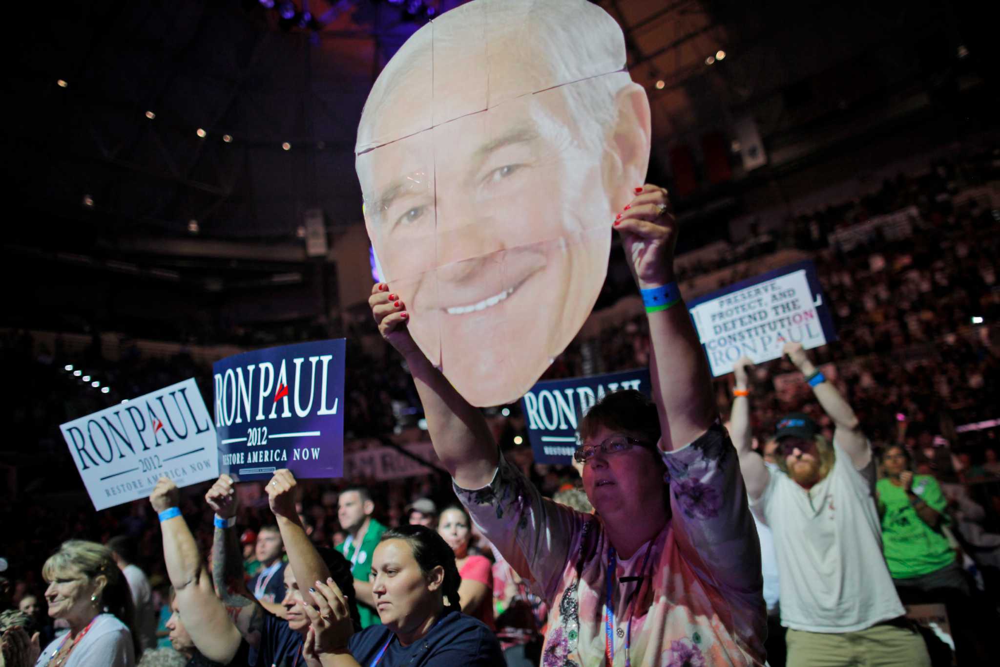 Sun Dome rises on Ron Paul Day