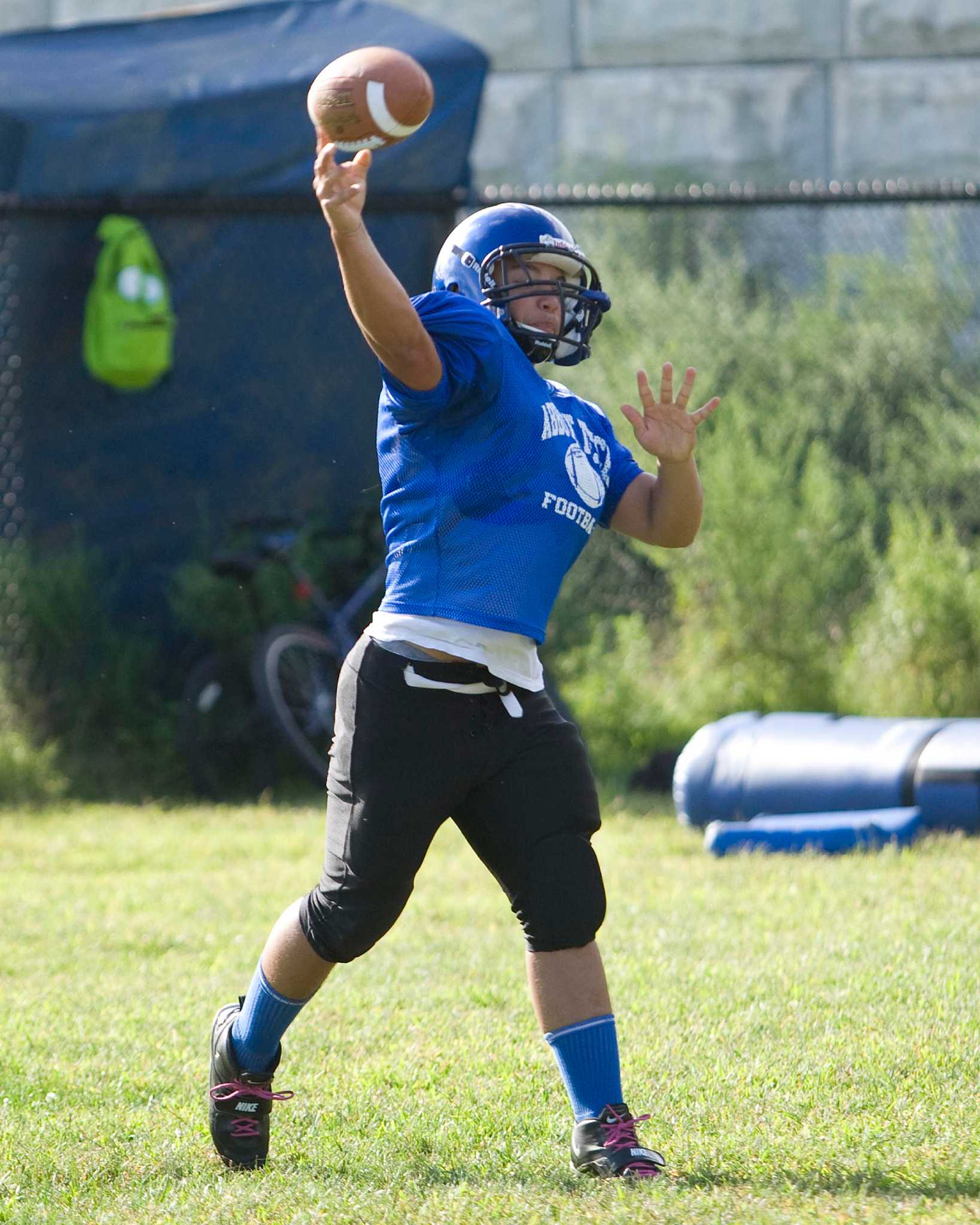 Black-and-blue wrecking crew: Abbott Tech football team poised for ...