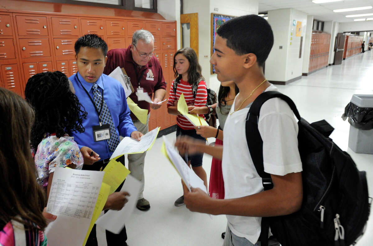 Danbury's 10,400 students take their seats