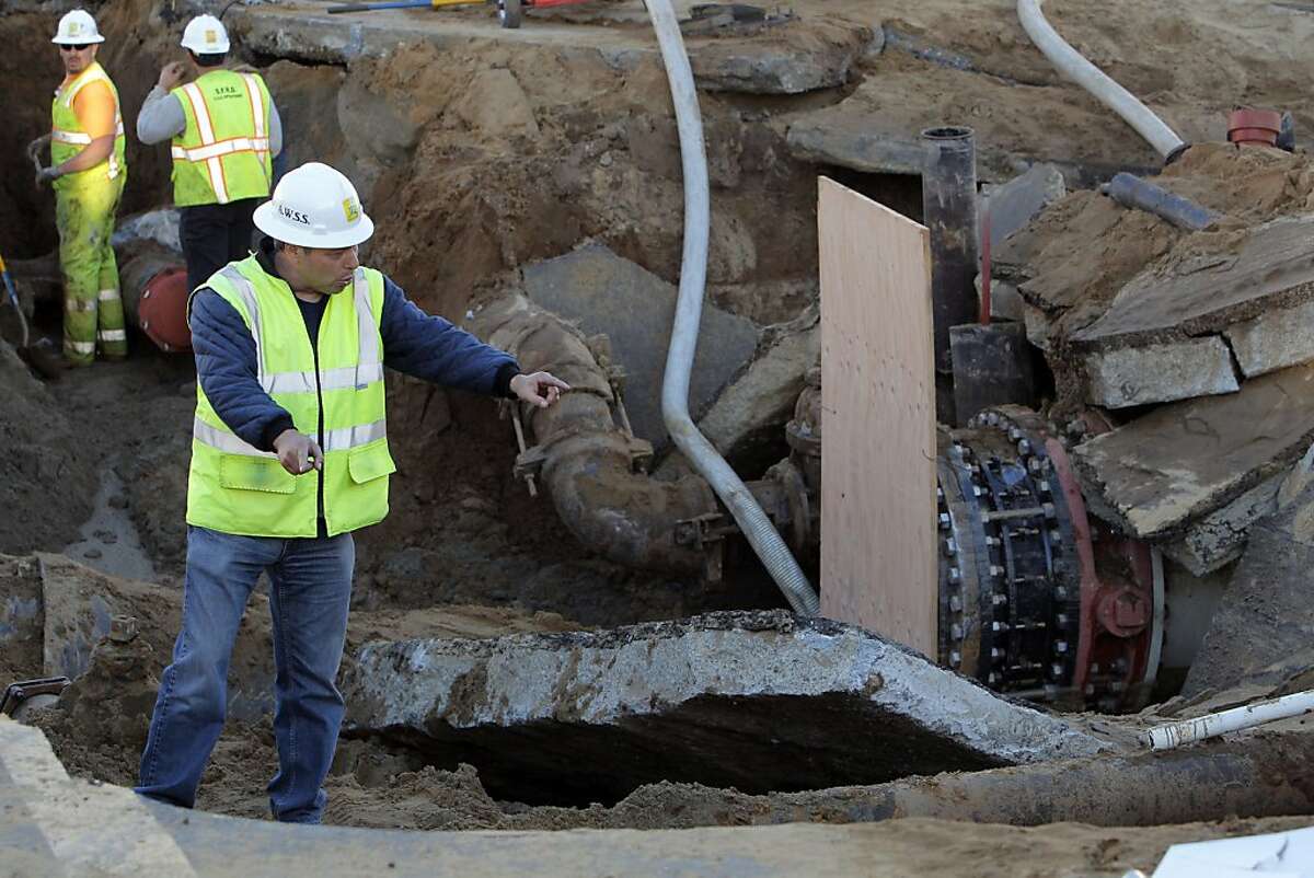 Broken water main floods school in S.F.