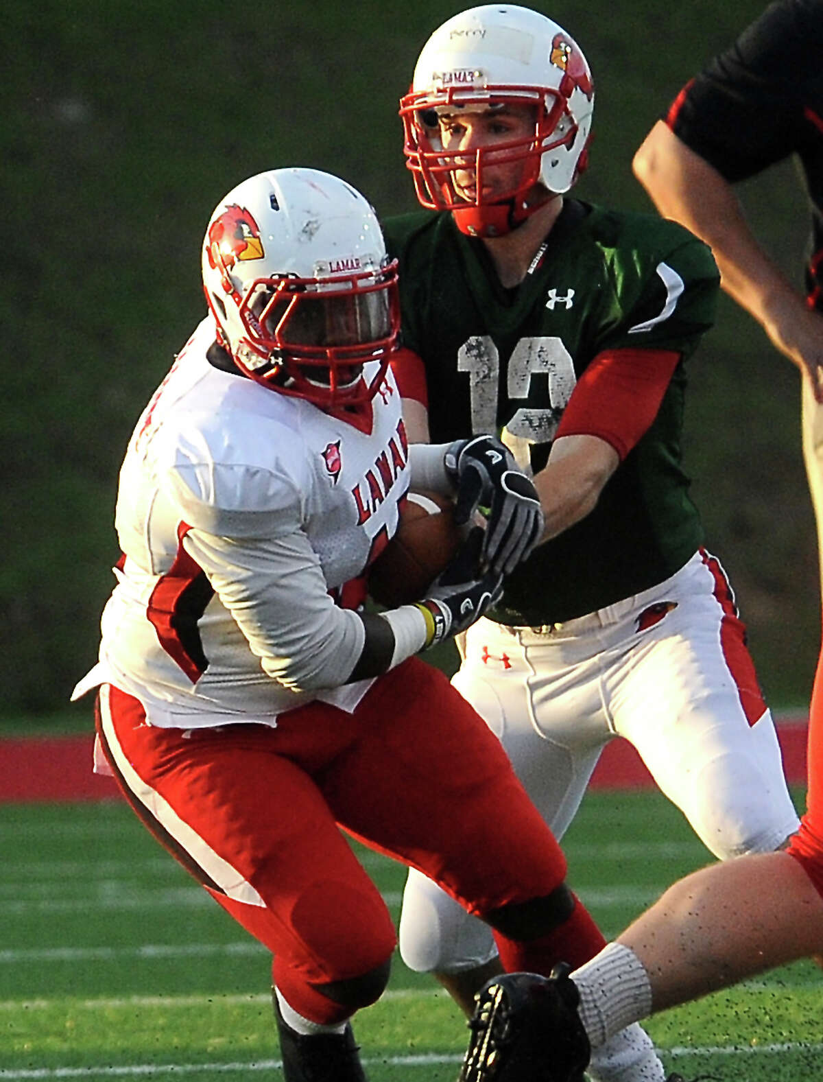 Lamar has more depth at running back