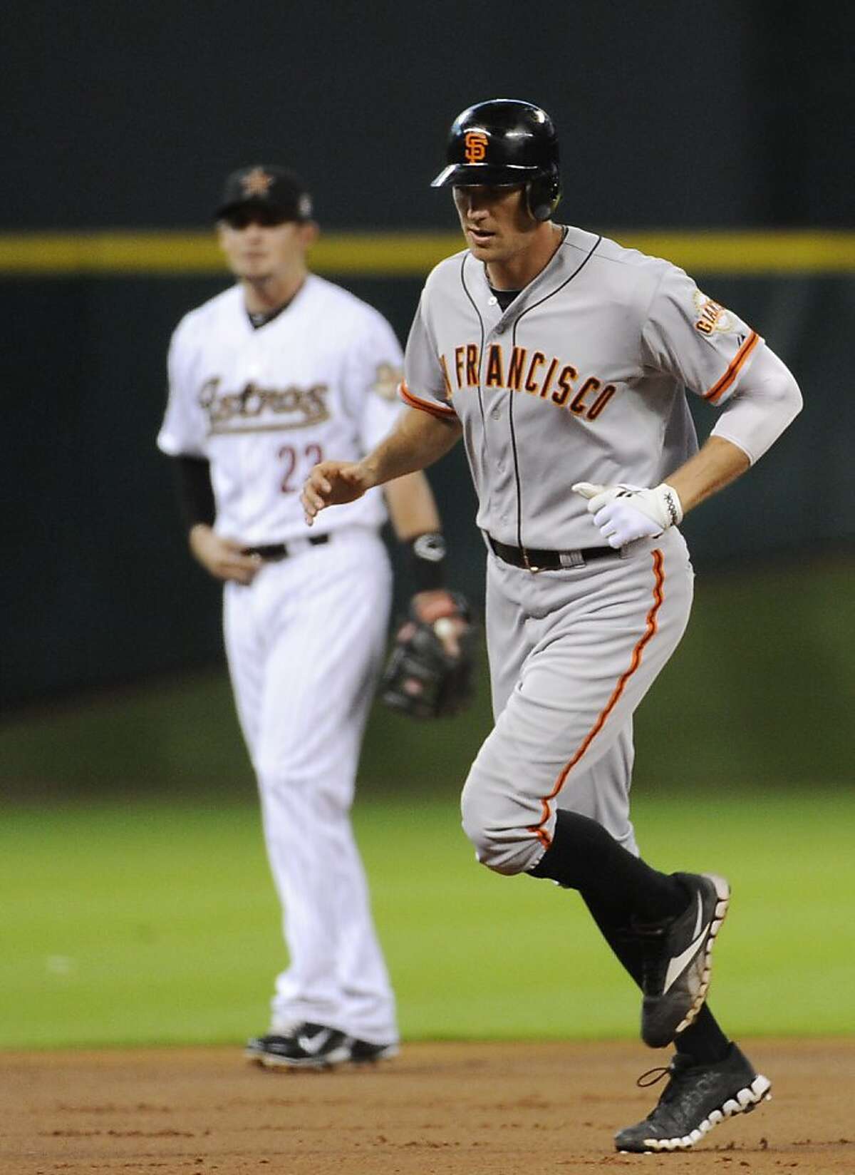 Bullpen delivers as Giants beat Astros