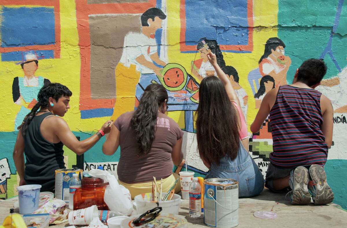 West Side mural shows a healthier way of life