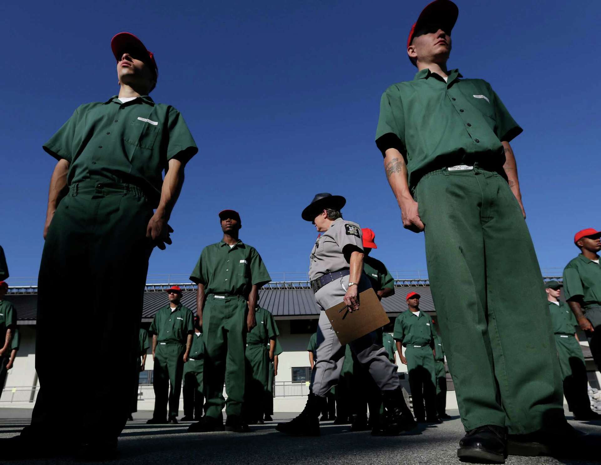 State touts shock camp for inmates
