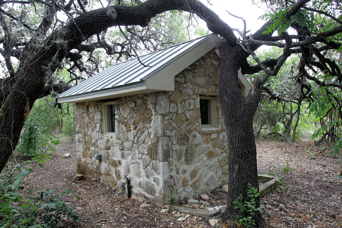 Stone structure ties library to history, nature