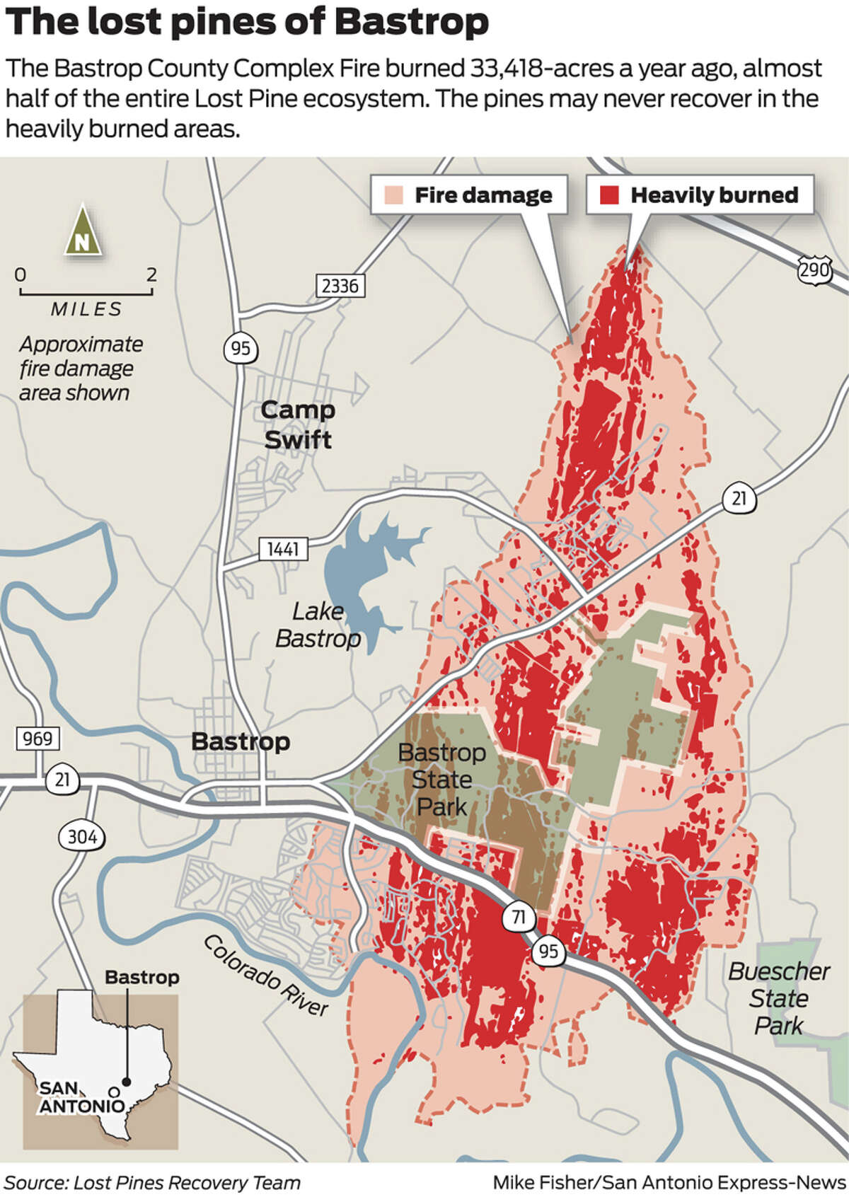 Hard lessons learned from Bastrop fire