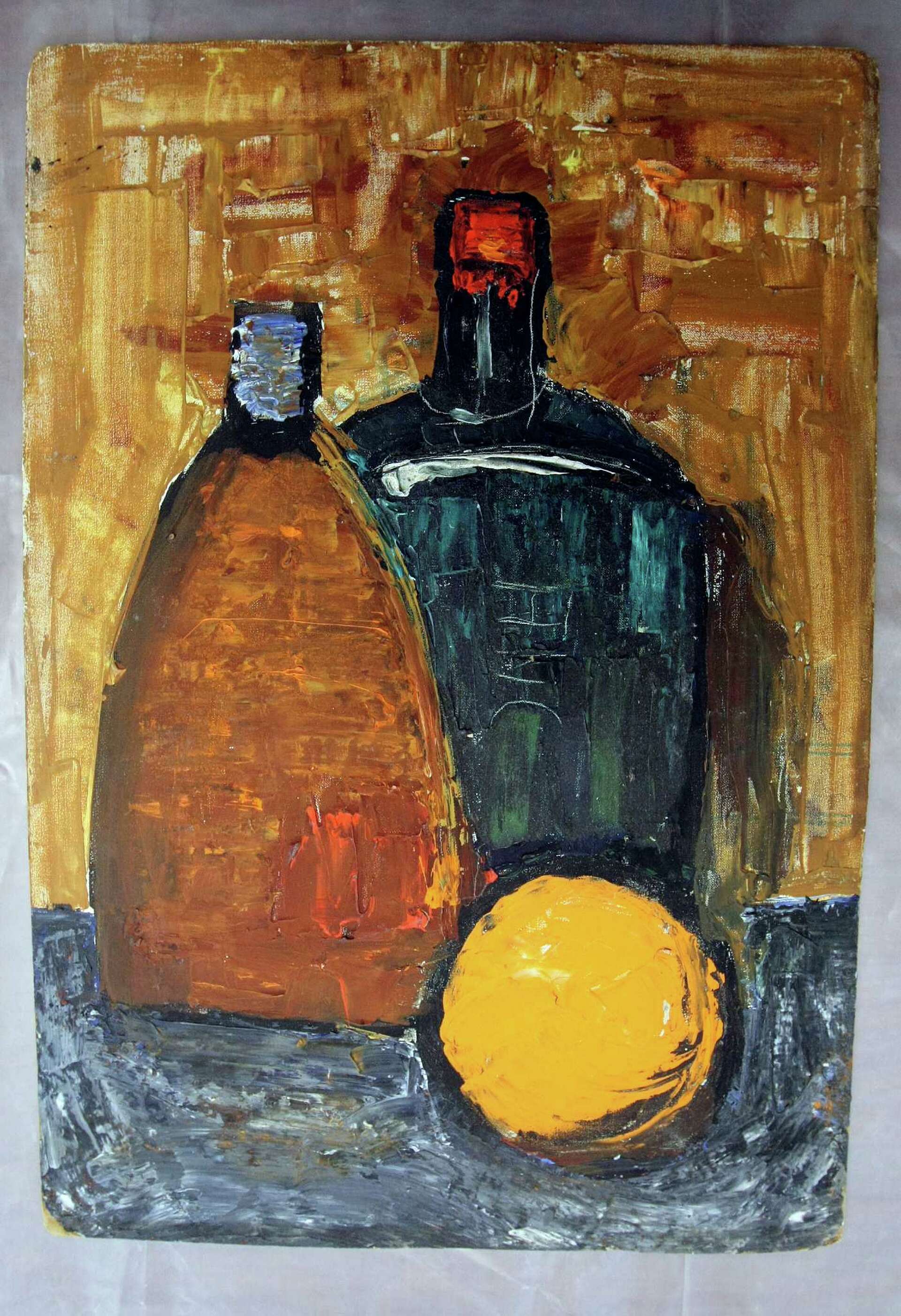 Portrait of family feud over artwork