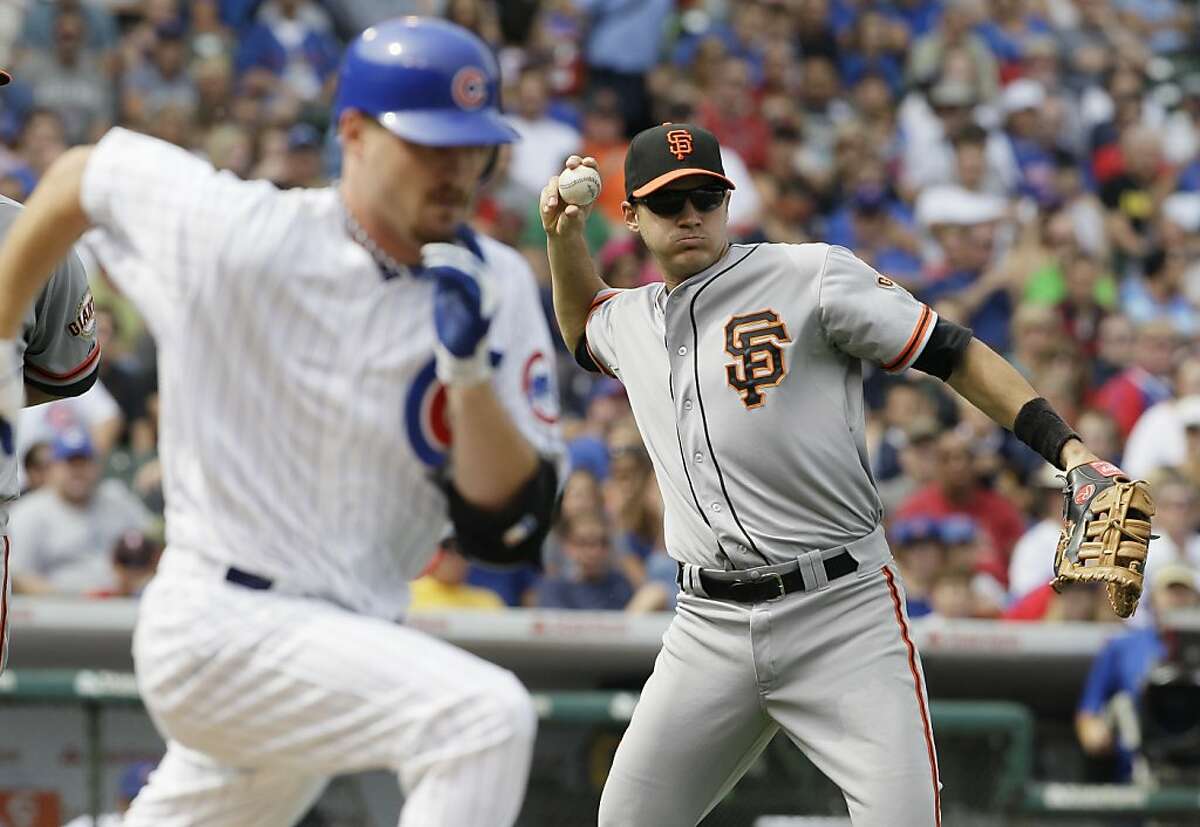 Giants top Cubs; West is rest of season