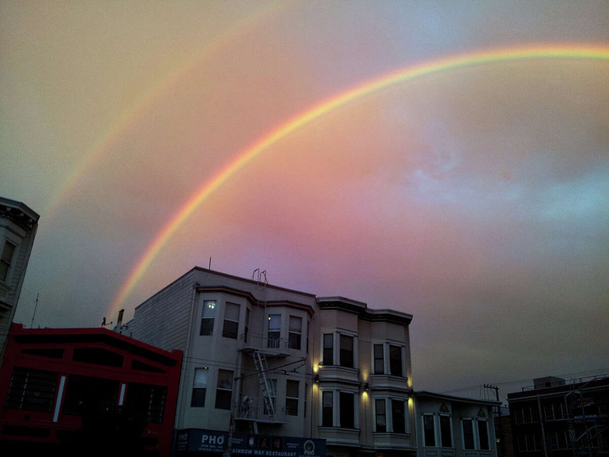 Double Rainbow over San Francisco