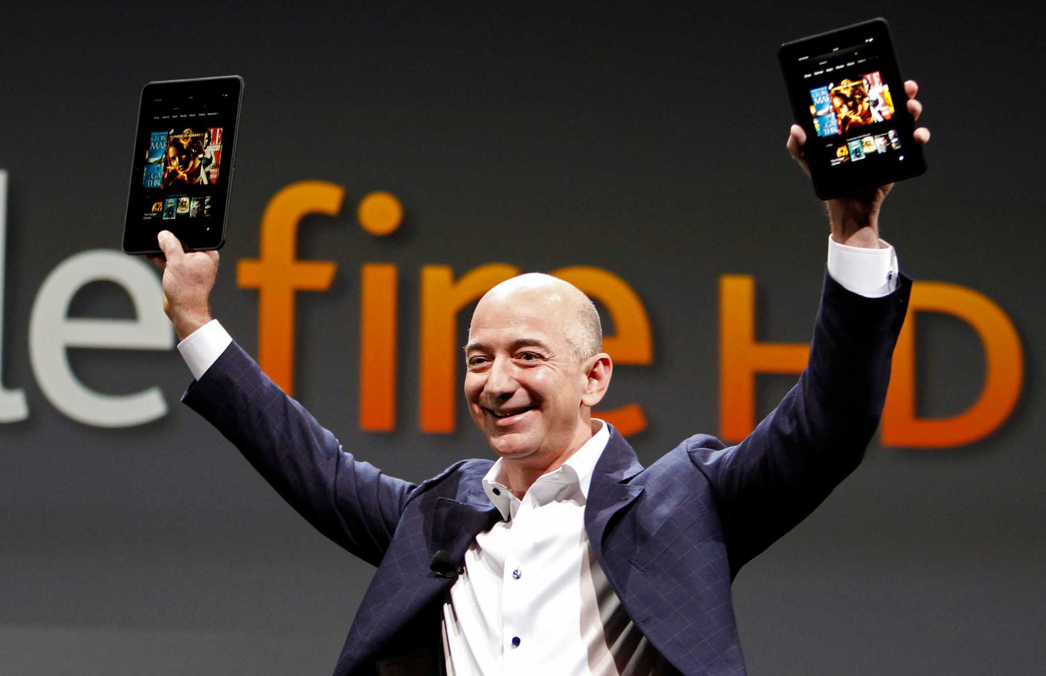 Amazon unveils new, larger Kindle Fire models