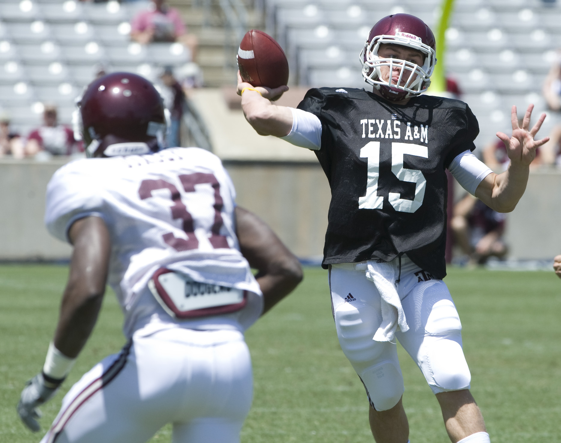'Johnny Football' with the Aggies