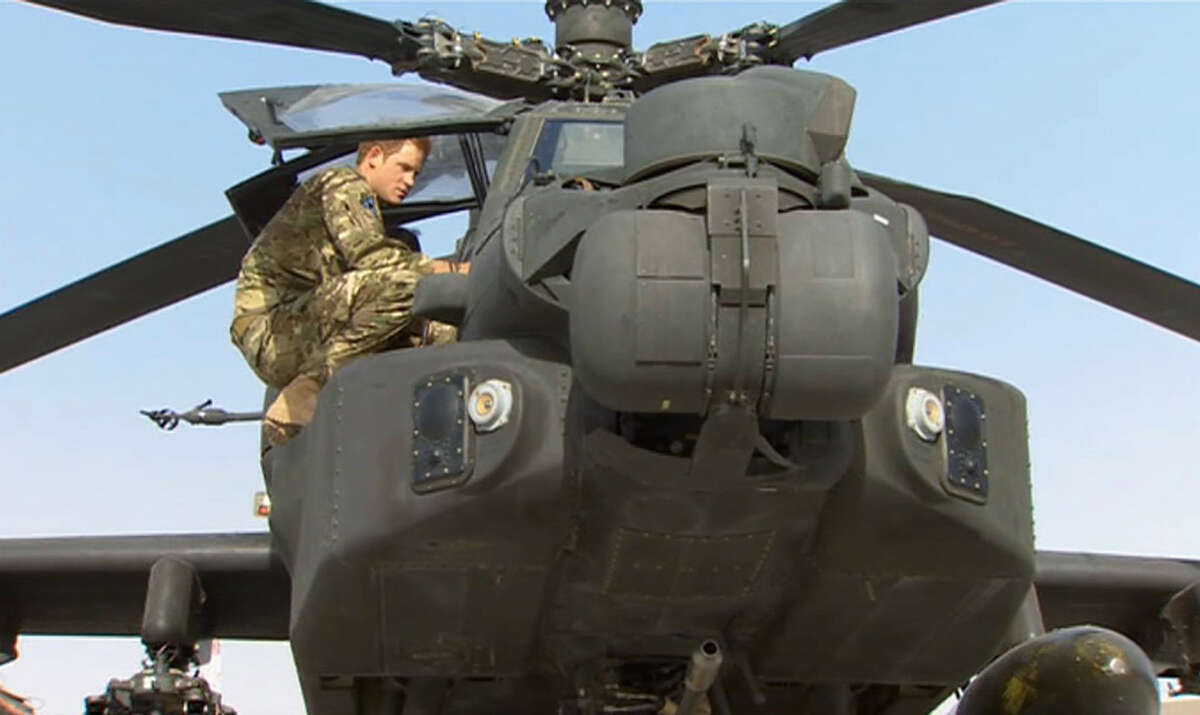 Prince Harry in Afghanistan to fly Apache copters