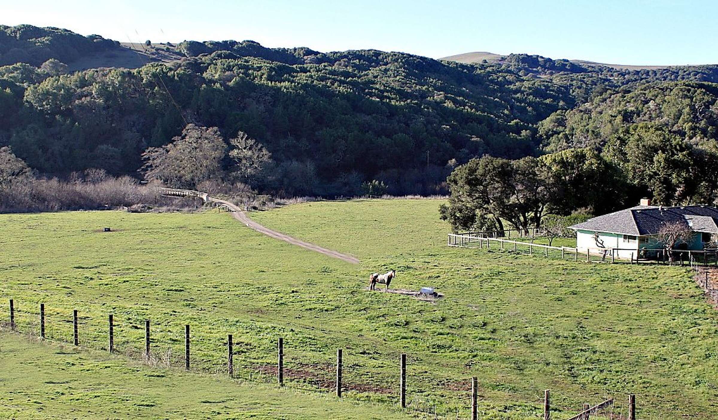 330-acre Gallagher Ranch sits along Lagunitas Creek