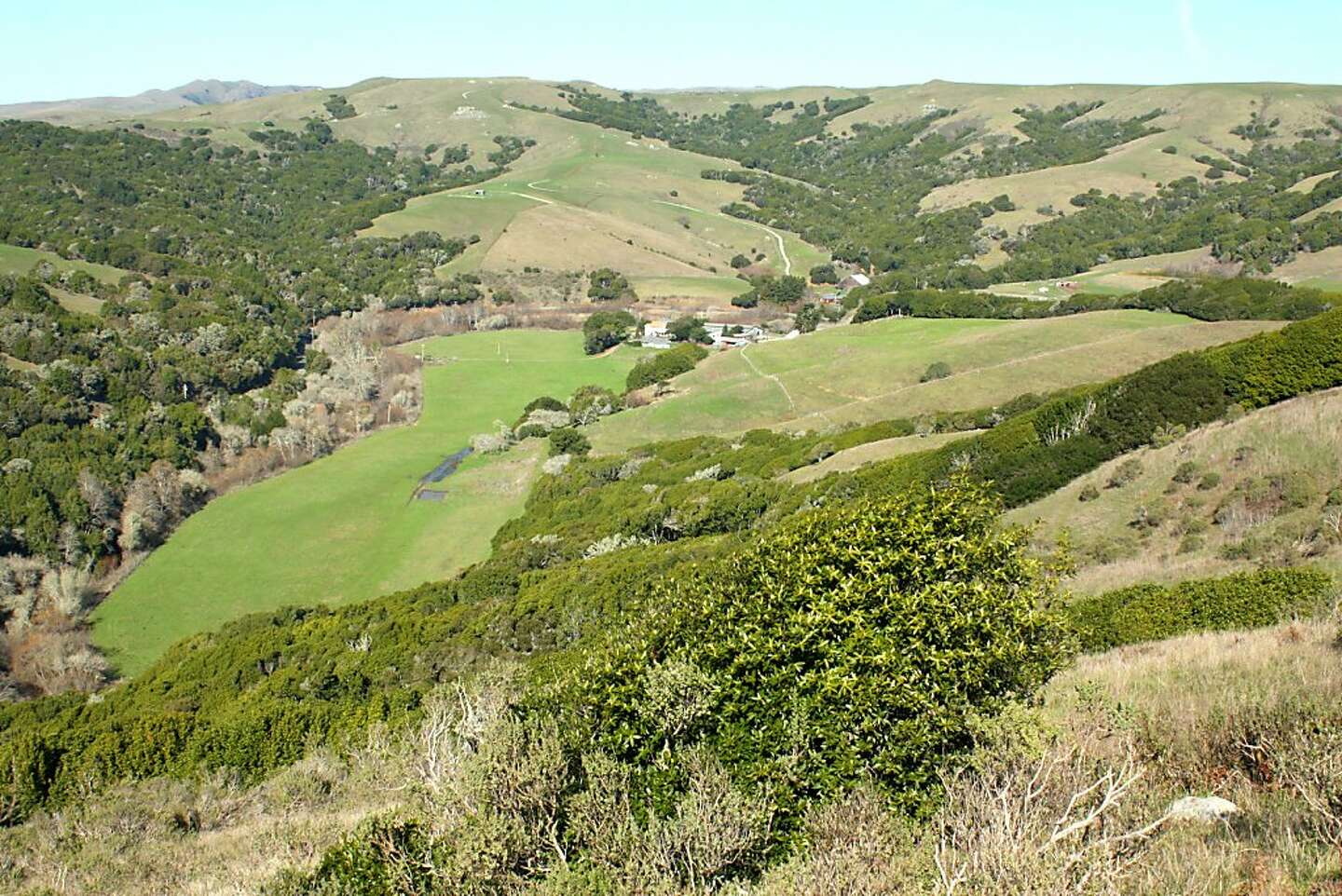 330-acre Gallagher Ranch sits along Lagunitas Creek