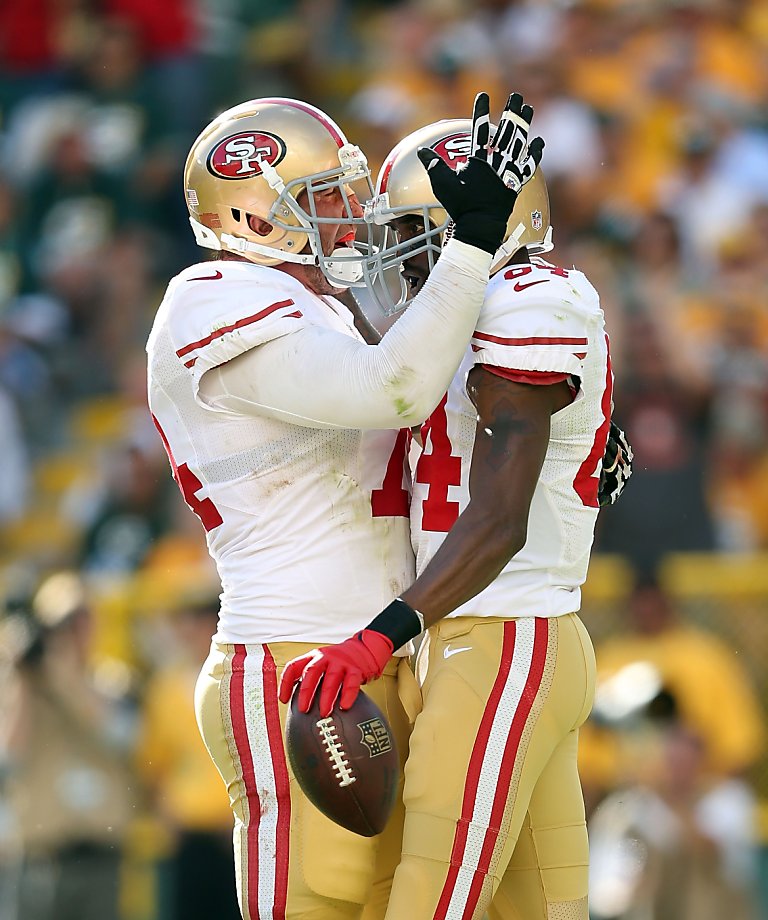 Little rust for 49ers' Randy Moss