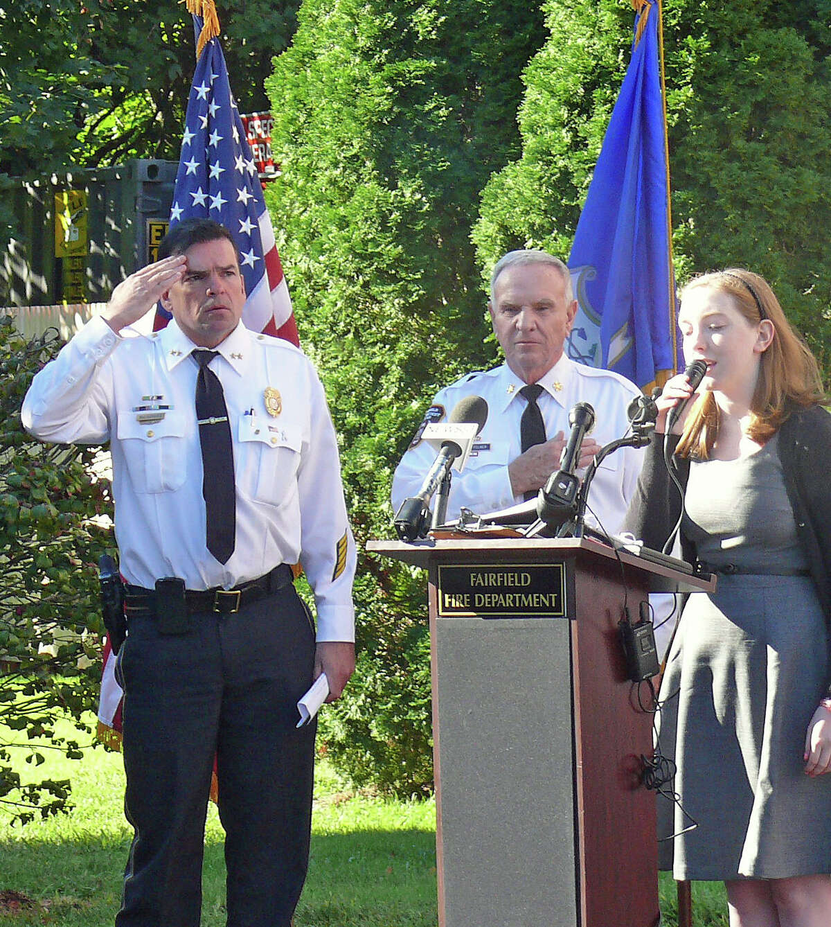 Fairfield remembers 9/11: Heroes, then and now, owed tribute