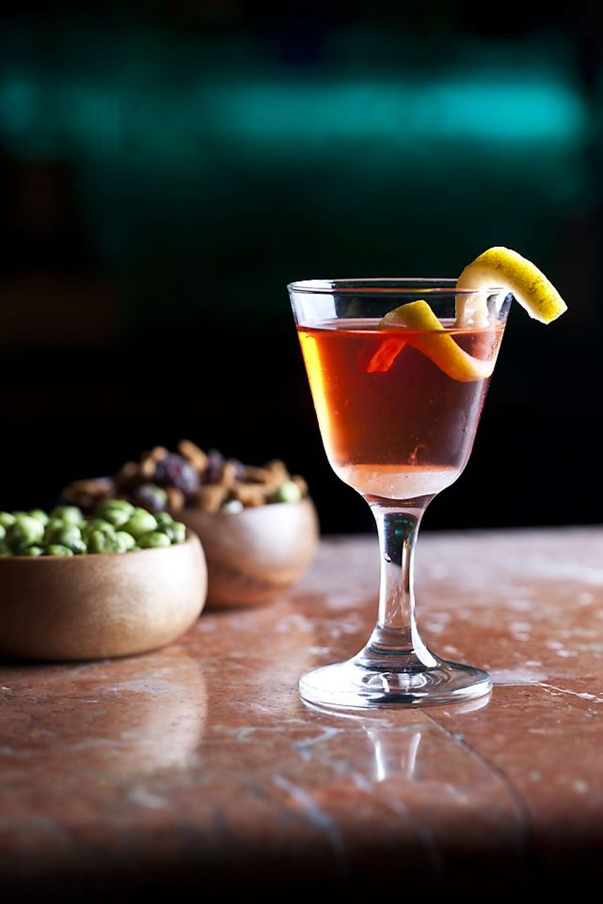 Garden in a cocktail glass at Montrio