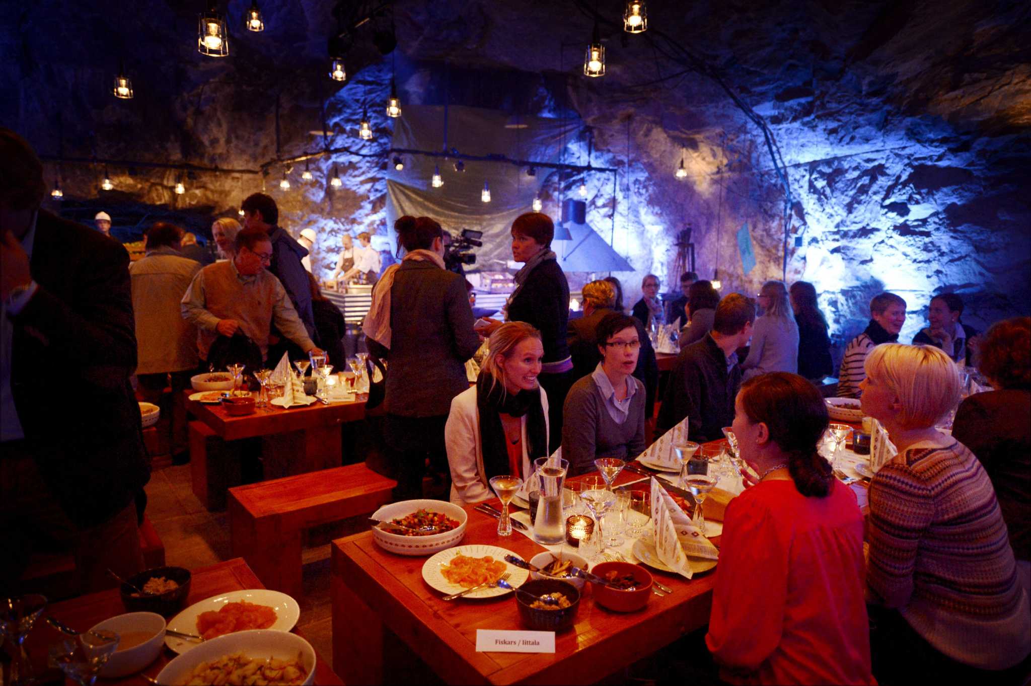 An underground dining option