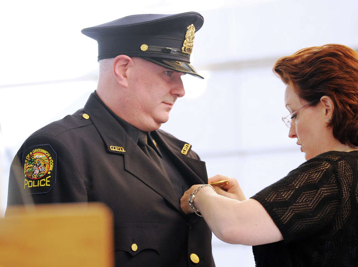 Greenwich police officer earns sergeant rank