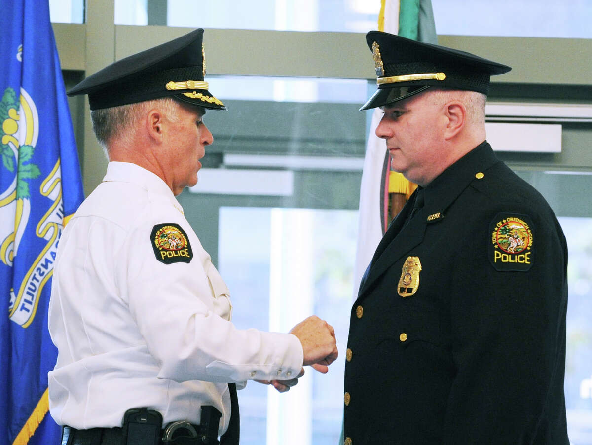 Greenwich police officer earns sergeant rank