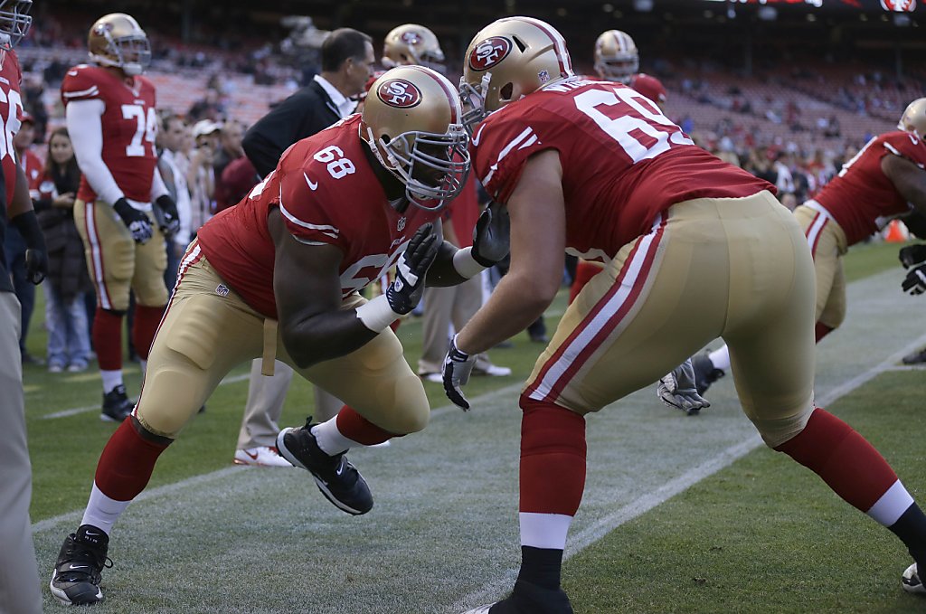 49ers' offensive sets are epic in scale