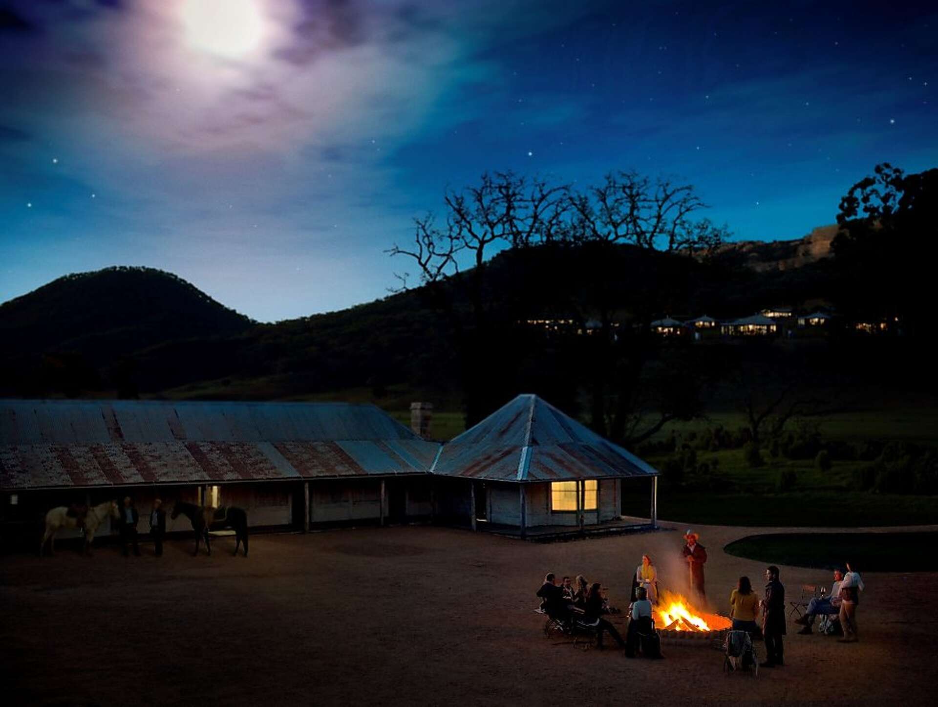 Wolgan Valley in Australia wild, woolly