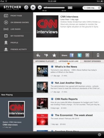 App of the week: Stitcher Radio