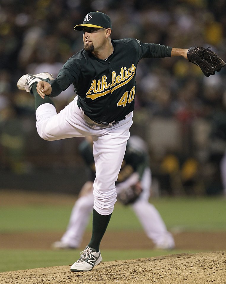 A's Neshek coping with tragedy