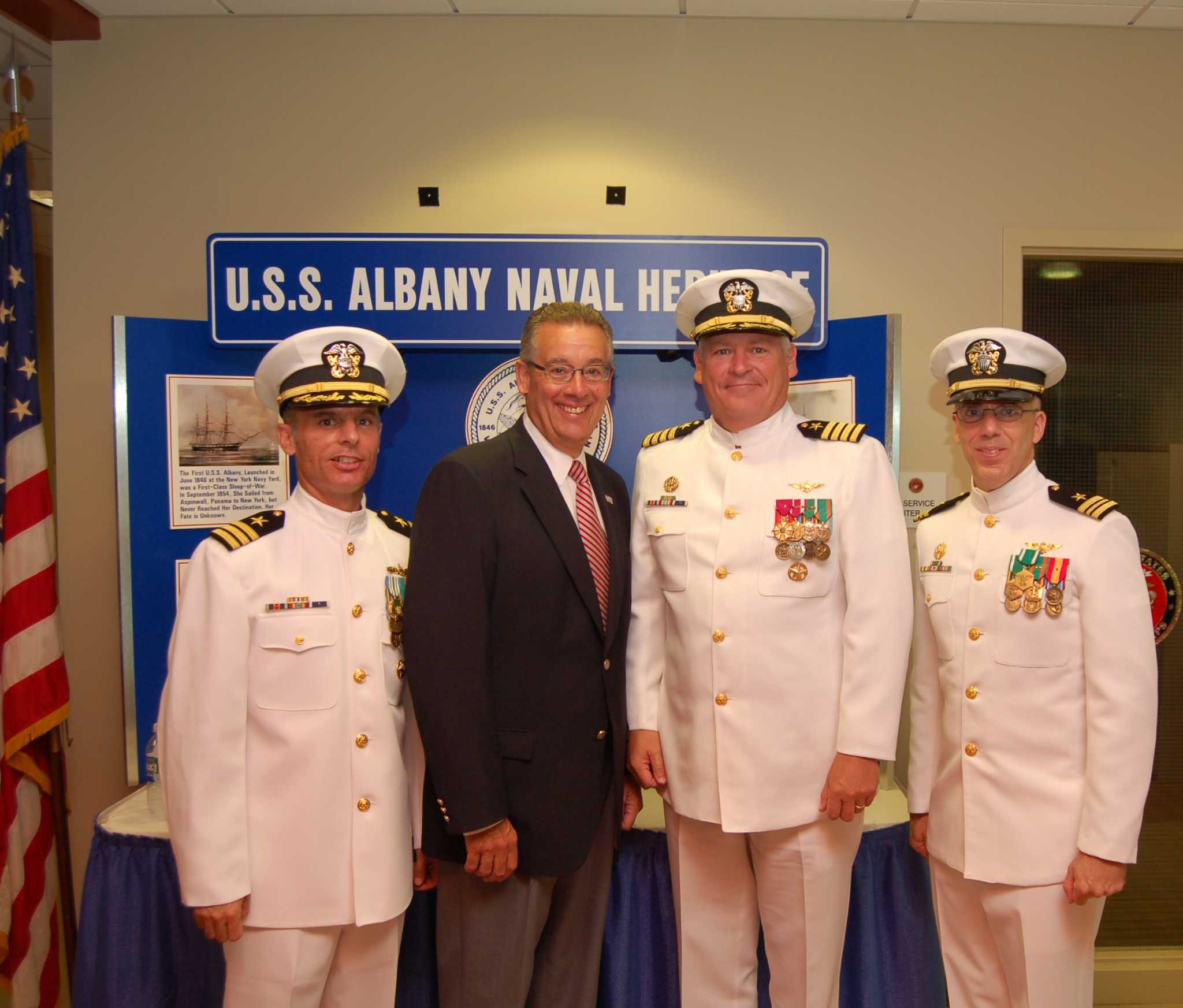 Duty Calls: Navy officer returns to home region to command Glenville center