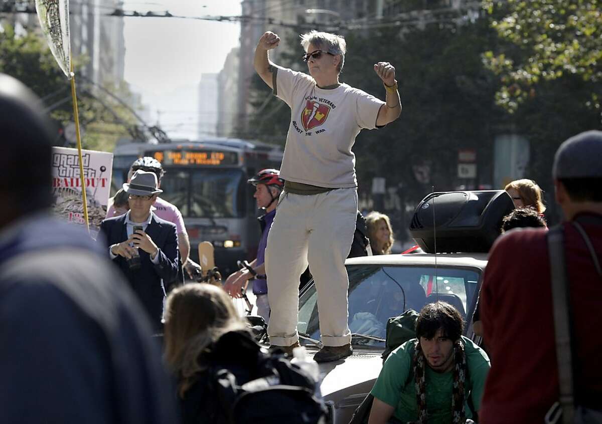 Occupy protesters celebrate in S.F.